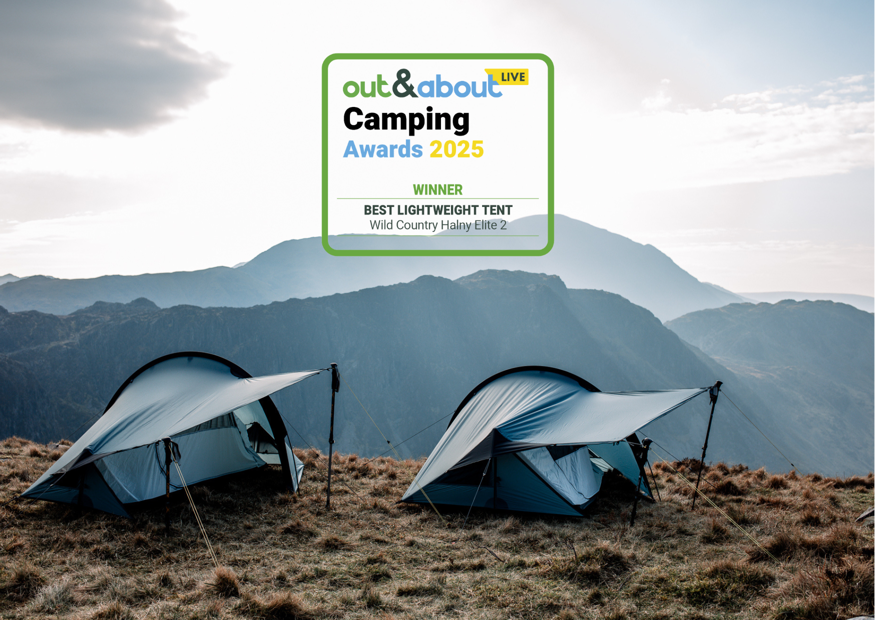 Halny Elite 2 Wins Best Lightweight Tent At The 2025 Camping Awards ...